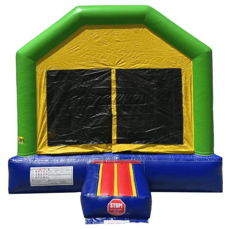Funhouse Dura-Lite Bounce House in Green — Blow Up Bros