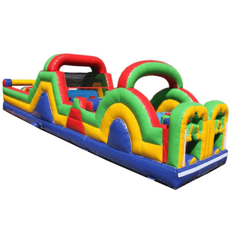 Moonwalk USA 40'L Green Obstacle Course — Blow Up Bros