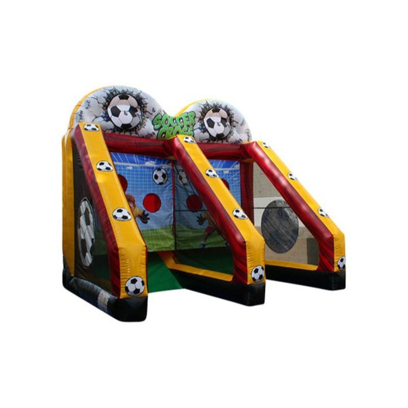 Bouncing Angels Criss Cross Soccer Interactive Inflatable Game — Blow Up Bros